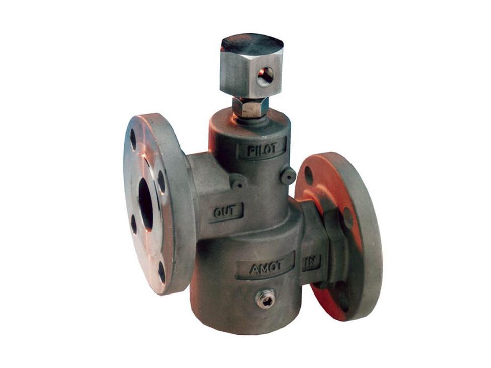 1-1/2 In NPT High Pressure 2-Way Control Valve - Upstream
