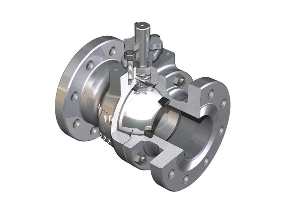 2 In Ball Valve Class 150 RF FP A216 WCC CS - Upstream