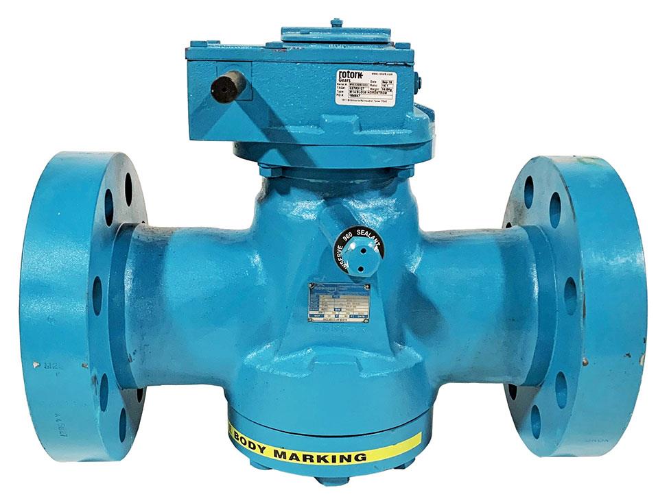 4 In Plug Valve Class 1500 RTJ A352 LCC - Upstream