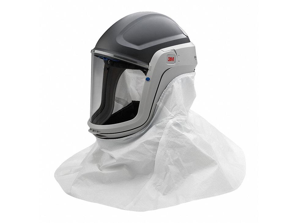 M-405 Versaflo Respiratory Helmet w/Visor & Shroud - Upstream