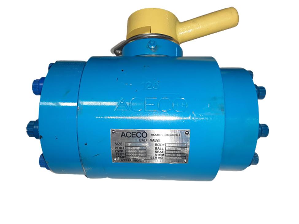 3 In Floating Ball Valve Class 6000 CS - Upstream