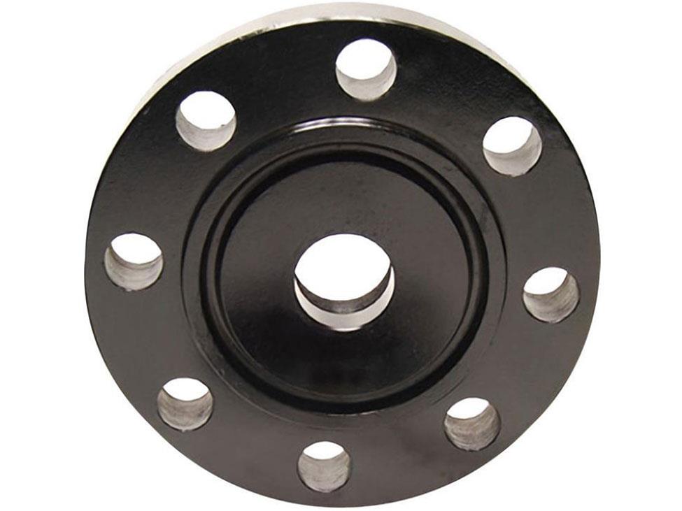 4 In Tapped 3/4 In NPT Blind Flange Class 600 RF A105N CS - Upstream