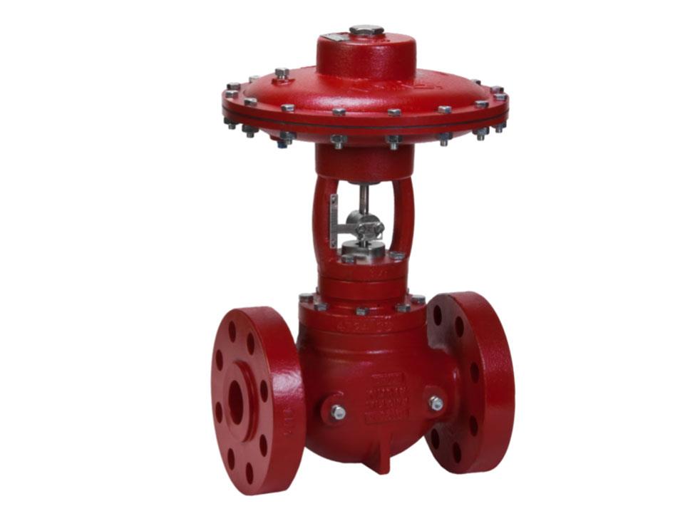 2 In High Pressure Control Valve Class 600 RF Steel - Upstream