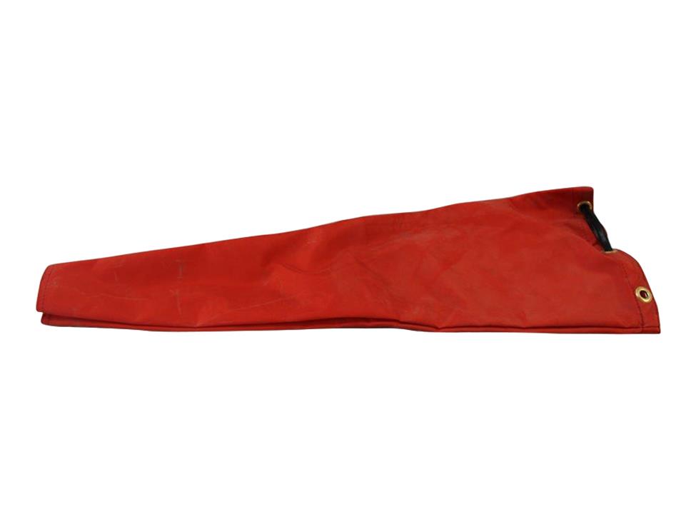 WSX0624 6 In x 24 In Orange Nylon Windsock - Upstream