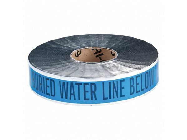 2 In x 1000 Ft Blue Water Line Detecto Tape - Upstream
